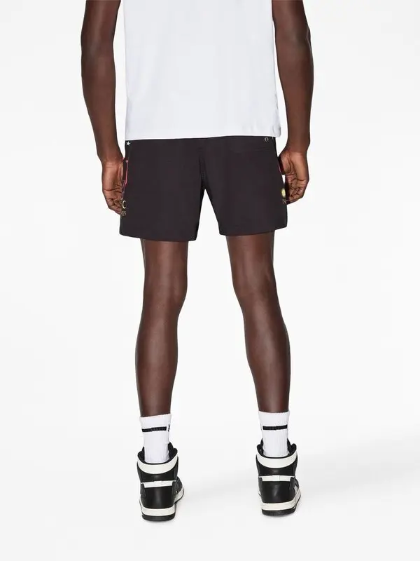 Amiri Fortune Logo-print Swimming Trunks
