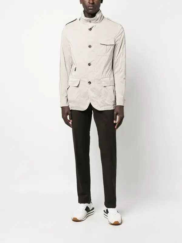 MOORER Porto Lightweight Jacket - Neutrals