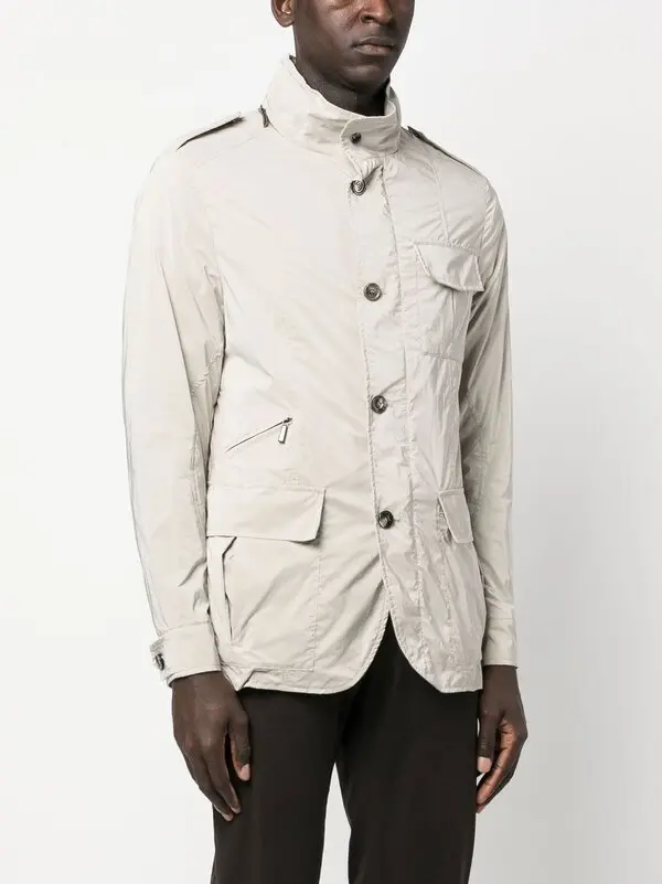 MOORER Porto Lightweight Jacket - Neutrals