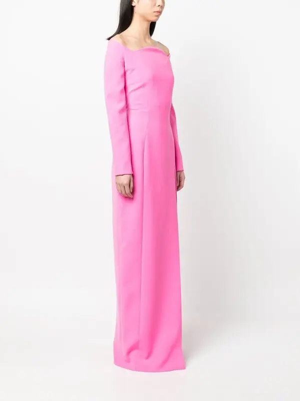 MONOT Off-shoulder Floor-length Gown