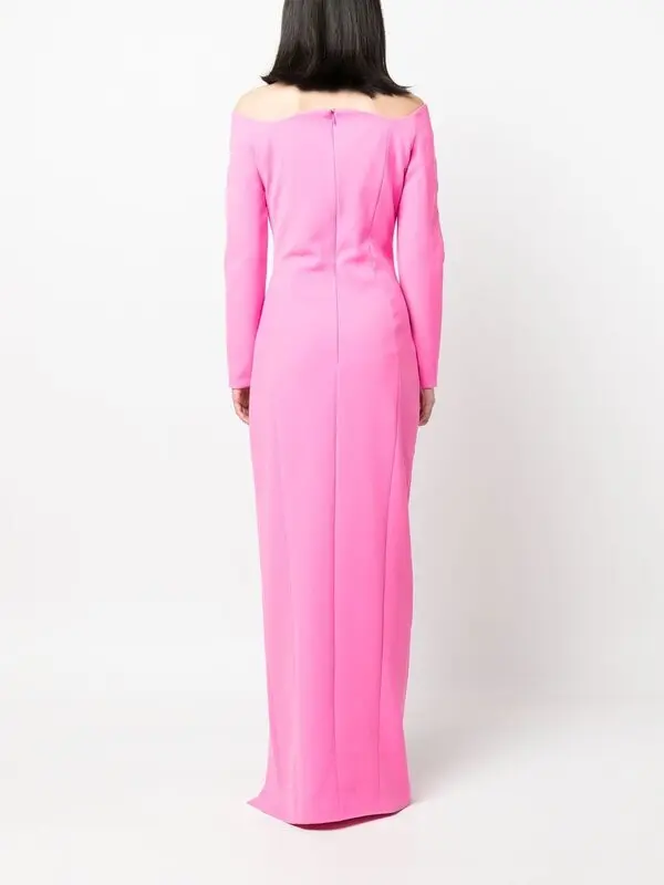 MONOT Off-shoulder Floor-length Gown