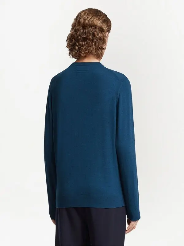 Zegna 12milmil12 Crew-neck Wool Jumper