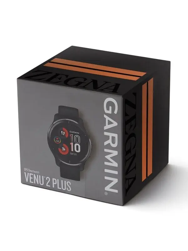 Zegna X Garmin Venu® 2 Plus - Black | Editorialist