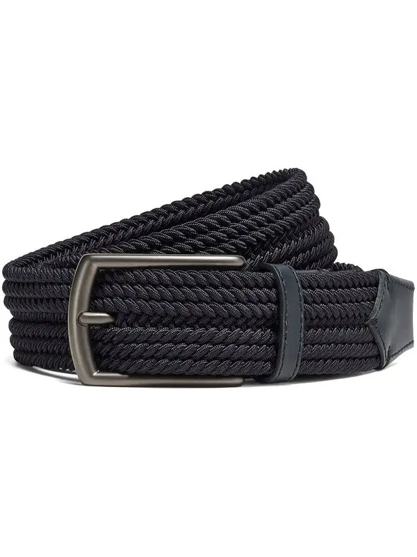 Zegna Braided Belt - Blue