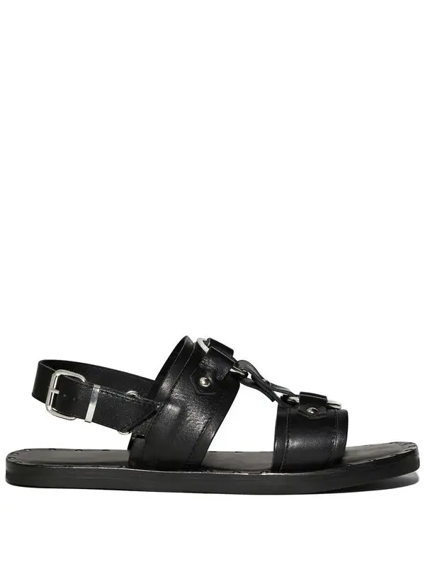 Dsquared2 Stud-detail Leather Sandals