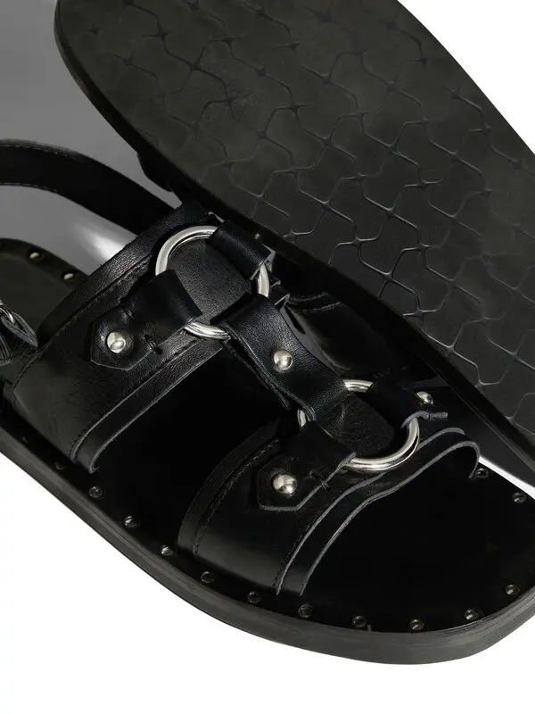 Dsquared2 Stud-detail Leather Sandals