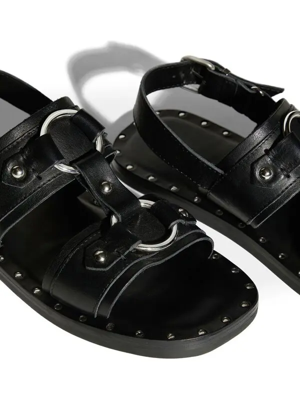 Dsquared2 Stud-detail Leather Sandals