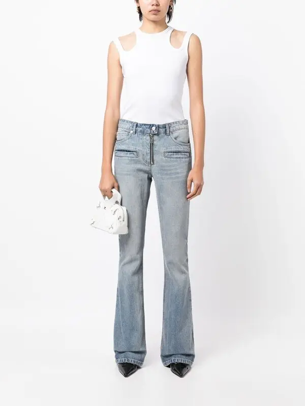 COURREGES Flared Jeans - Blue