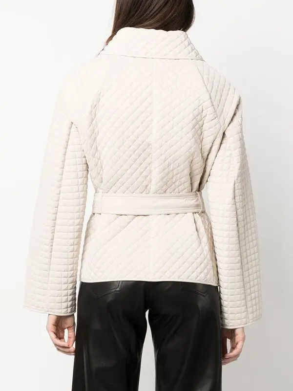 MOORER Double-breasted Quilted Jacket