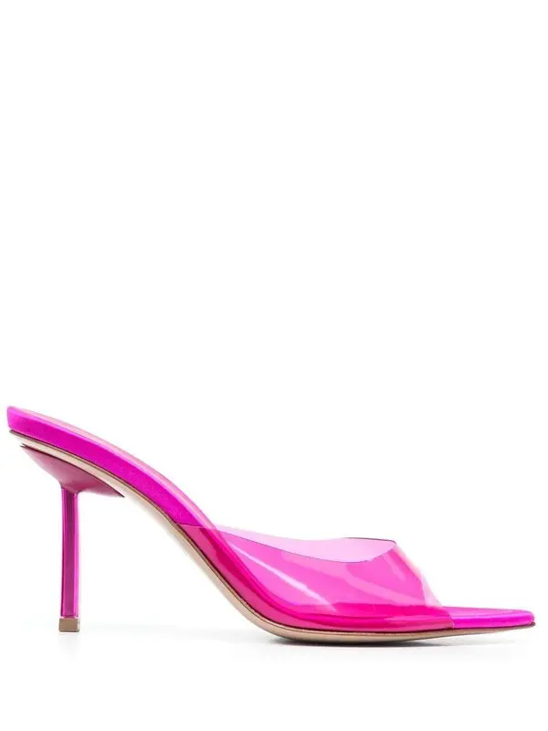 LE SILLA Afrodite 100mm Slip-on Sandals - Pink