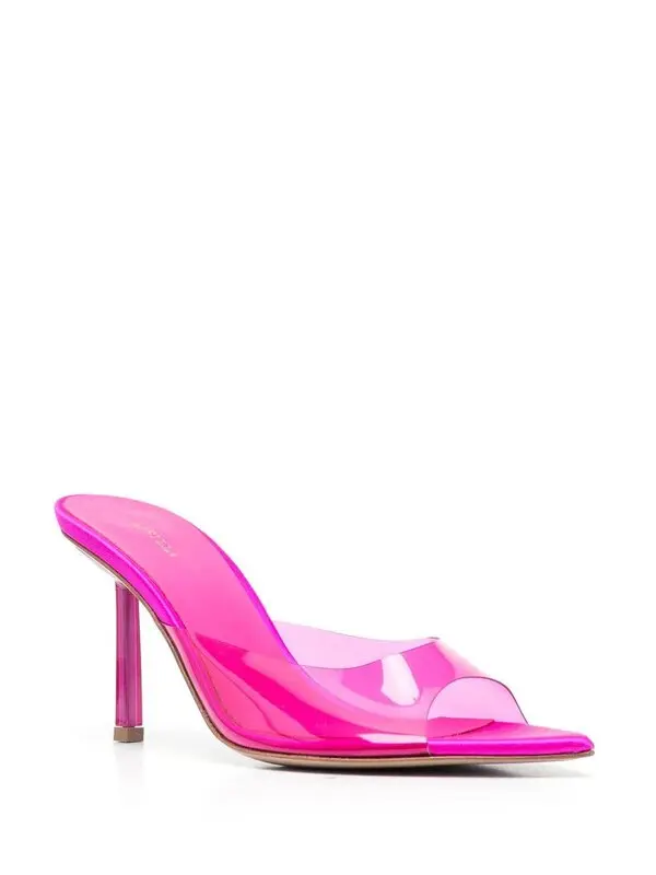 LE SILLA Afrodite 100mm Slip-on Sandals - Pink