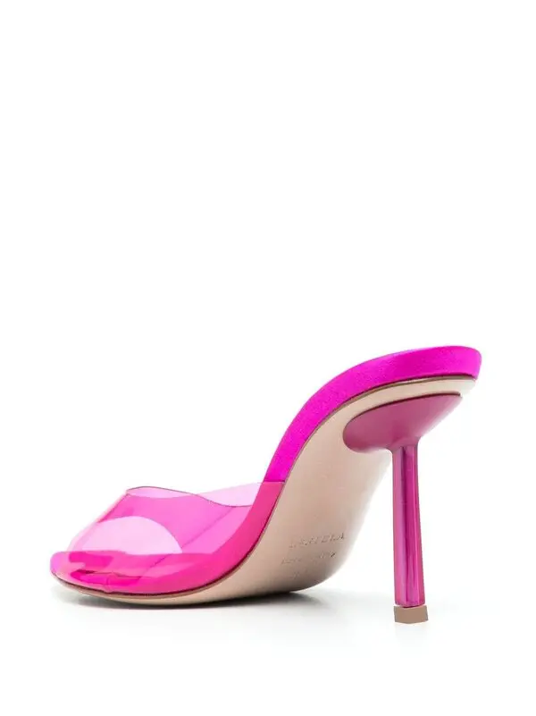 LE SILLA Afrodite 100mm Slip-on Sandals - Pink