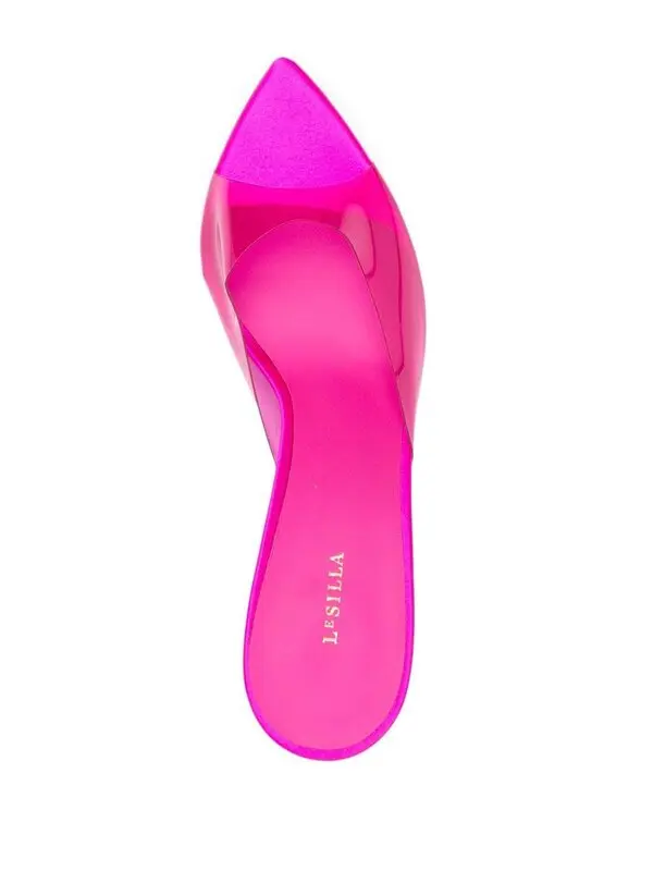 LE SILLA Afrodite 100mm Slip-on Sandals - Pink