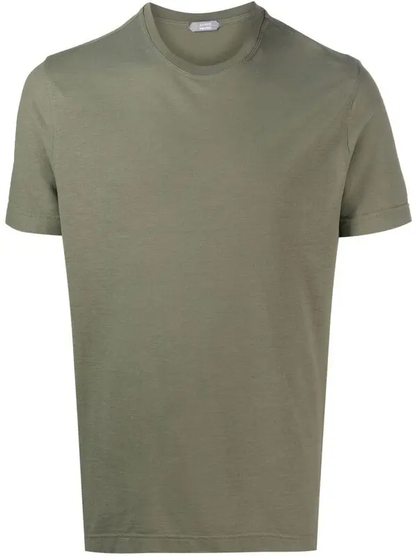 ZANONE Classic Cotton T-shirt - Green
