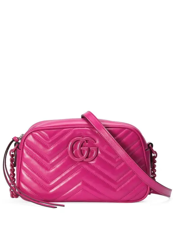 Hot pink Gucci Gucci | Bags | Hot Pink Gucci Medium Gucci Marmont Bag  main image 3