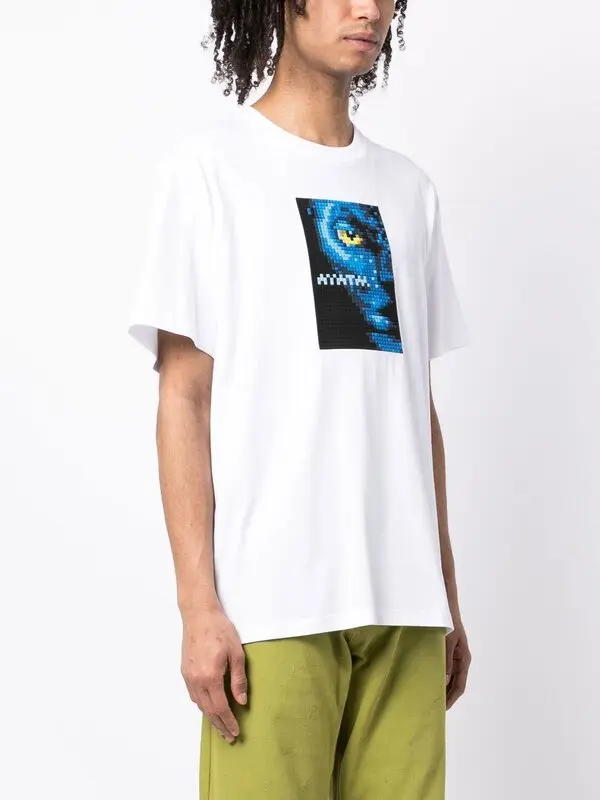 MOSTLY HEARD RARELY SEEN Blue People Cotton T-shirt