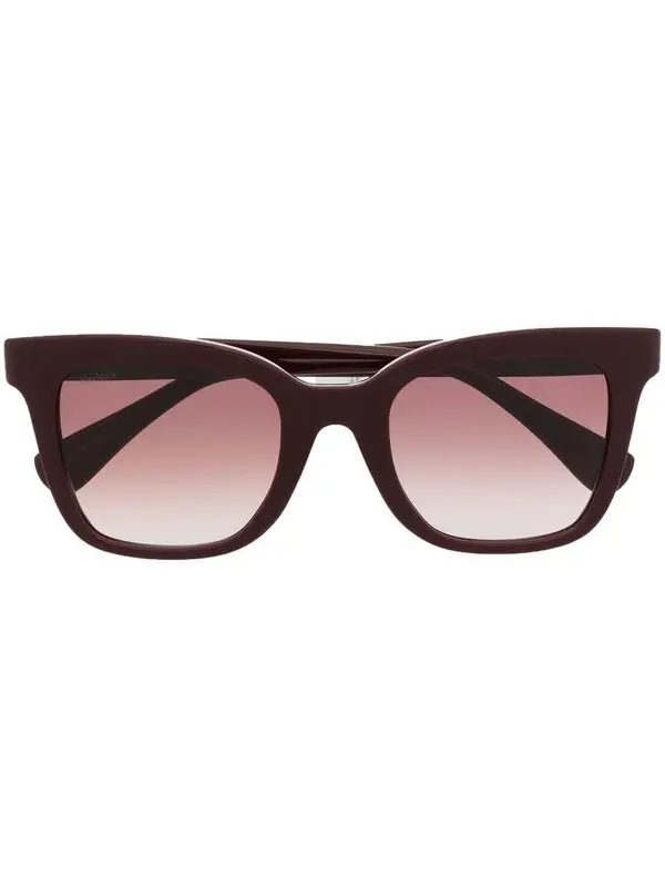 Max Mara Cat-eye Frame Sunglasses - Red