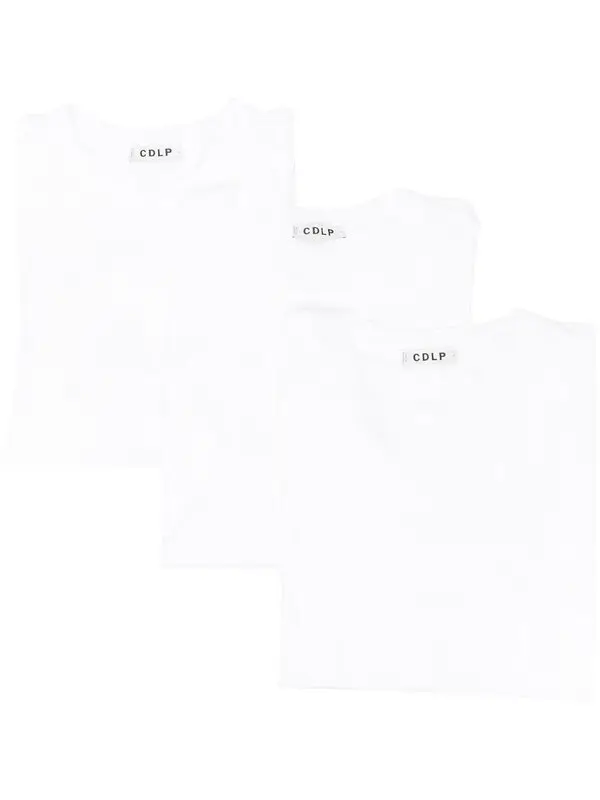CDLP Short-sleeve Cotton-blend T-shirt