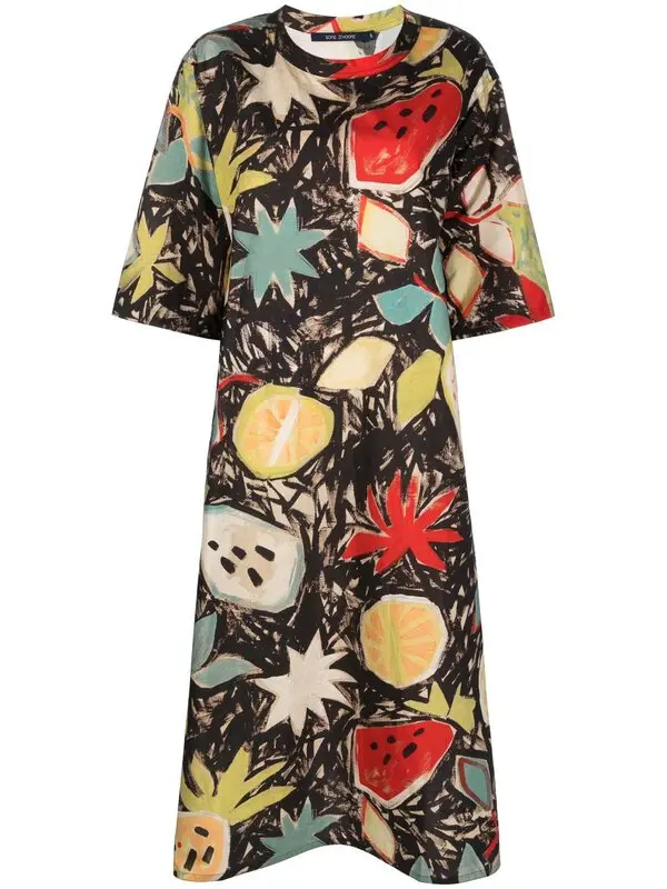 Sofie D'hoore Darby Fruit-print Dress