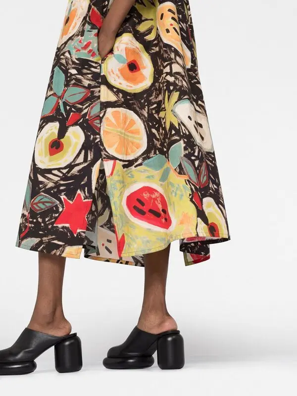 Sofie D'hoore Darby Fruit-print Dress