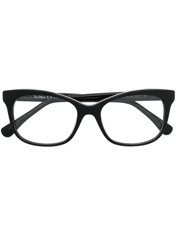 Max Mara Cat-eye Frame Logo Glasses
