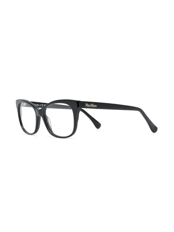 Max Mara Cat-eye Frame Logo Glasses