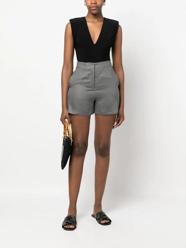 BLANCA VITA High-waisted Tailored Shorts
