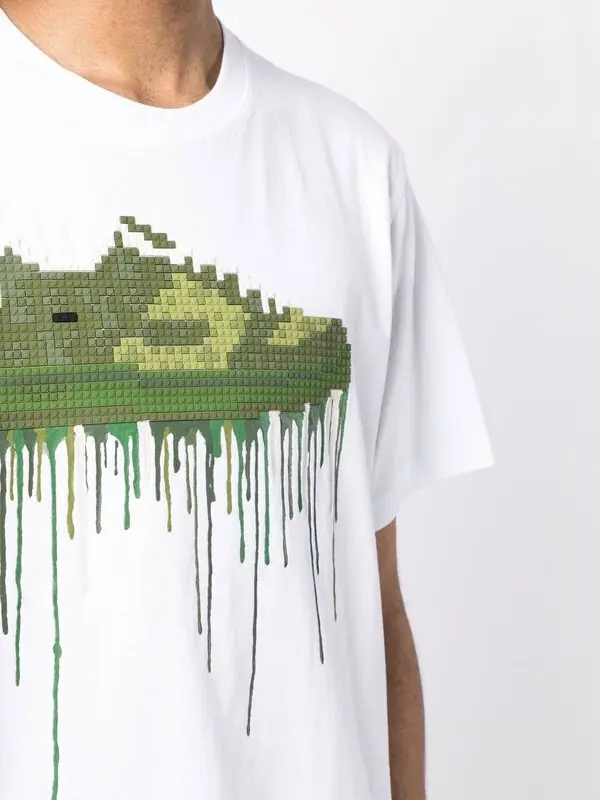 MOSTLY HEARD RARELY SEEN Green Louis Cotton T-shirt