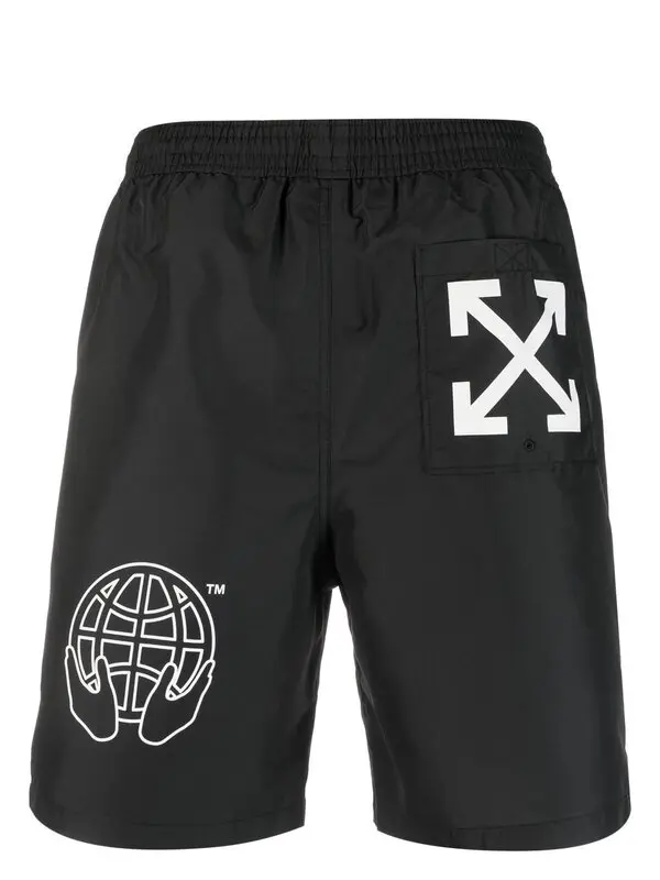Off-White Exact Opp Swim Shorts