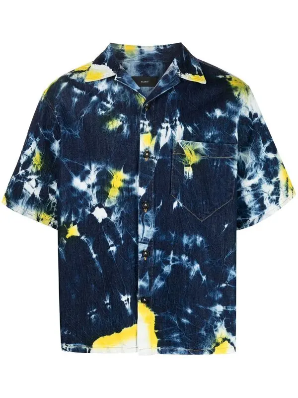 Alanui Abstract-print Shirt-sleeve Shirt