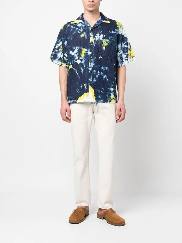 Alanui Abstract-print Shirt-sleeve Shirt