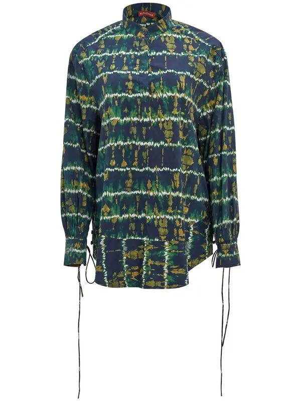 Altuzarra Lace-up Cotton Shirt