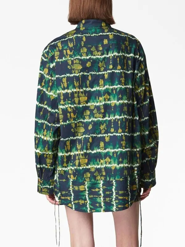 Altuzarra Lace-up Cotton Shirt