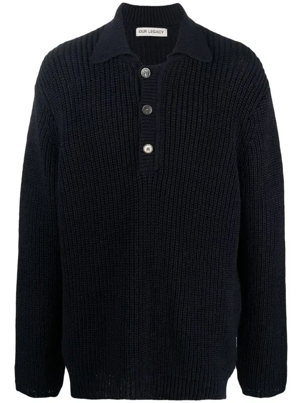 Our Legacy Ribbed-knit Jumper