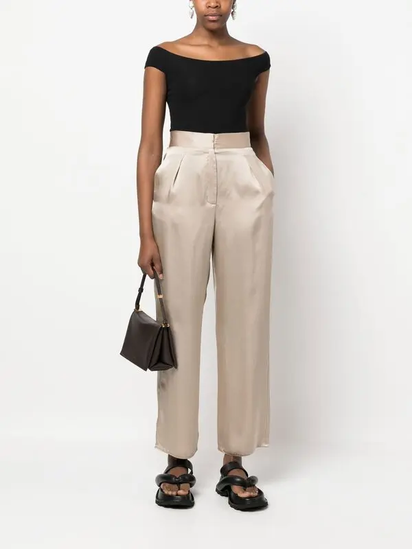 Dusan Cropped Palazzo Pants
