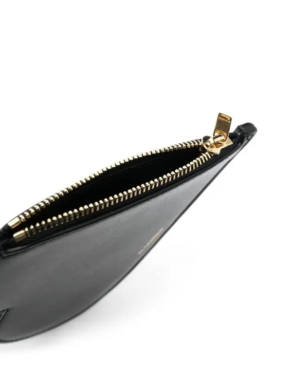 JIL SANDER Logo-stamp Clutch Bag - Black