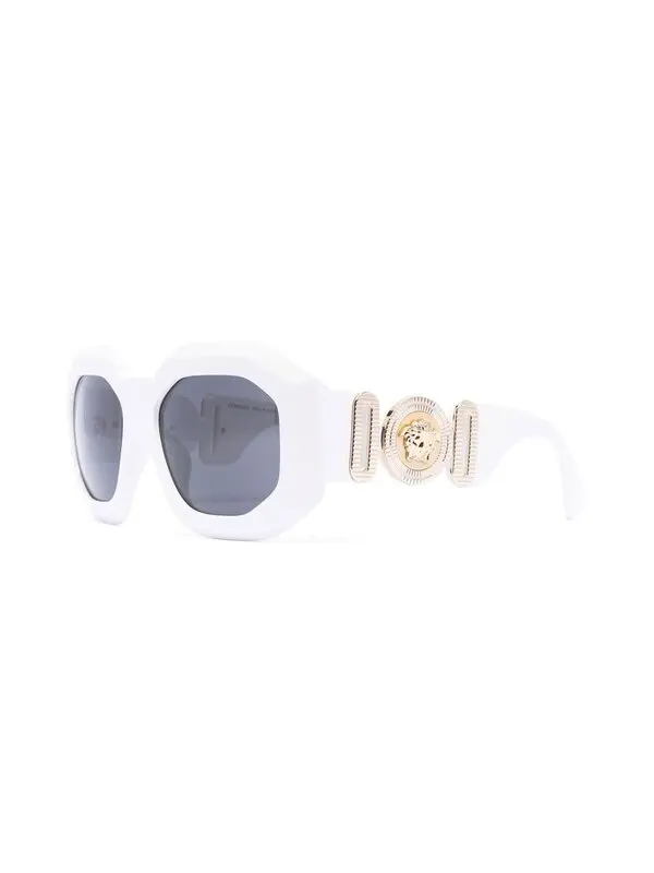 Versace Biggie Medusa Sunglasses - White