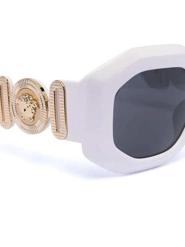 Versace Biggie Medusa Sunglasses - White
