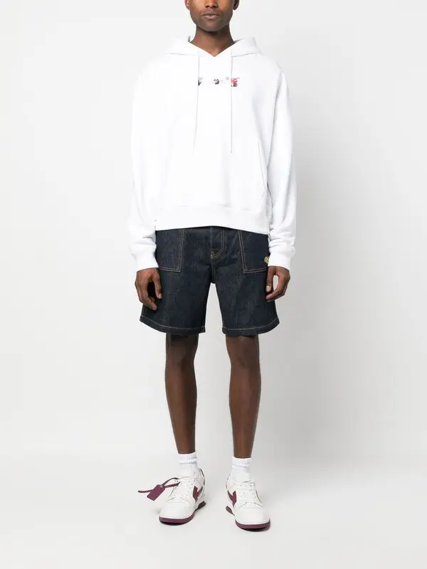 Off-White Utility Denim Shorts
