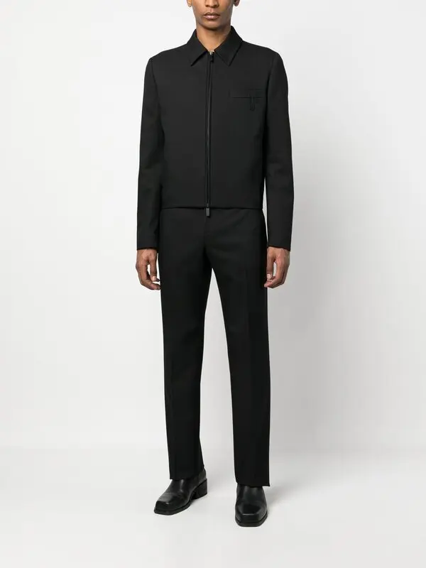 Off-White Paper Clip Slim-cut Trousers