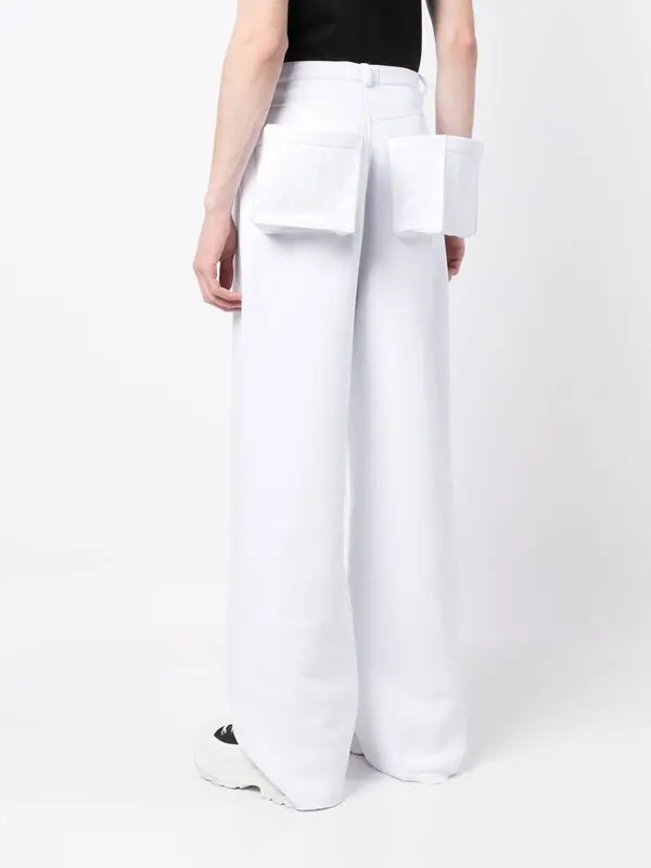 Natasha Zinko Box-shaped Pockets Trousers