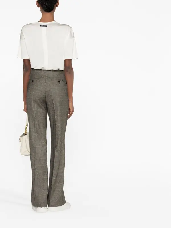 TOM FORD Short-sleeve Silk T-shirt - White