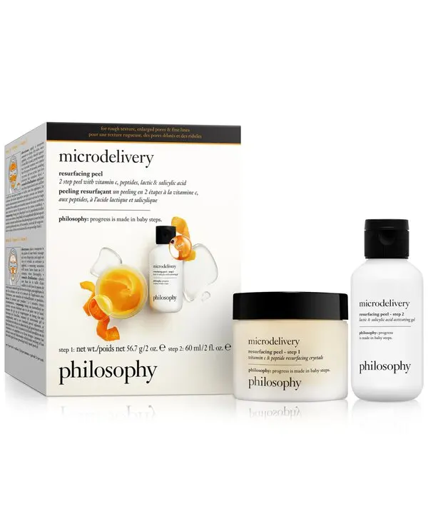 PHILOSOPHY 2-pc. Microdelivery Resurfacing Peel Set - No Color
