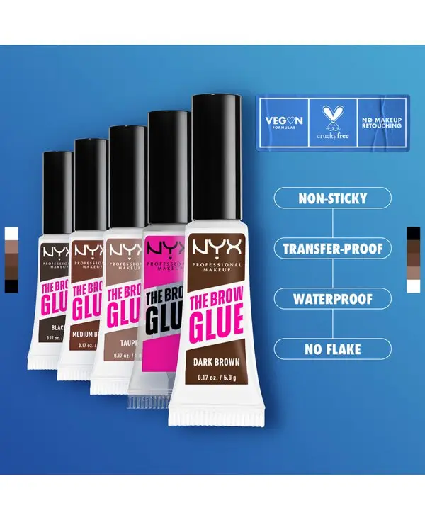 NYX PROFESSIONAL MAKEUP The Brow Glue Laminating Gel - Black