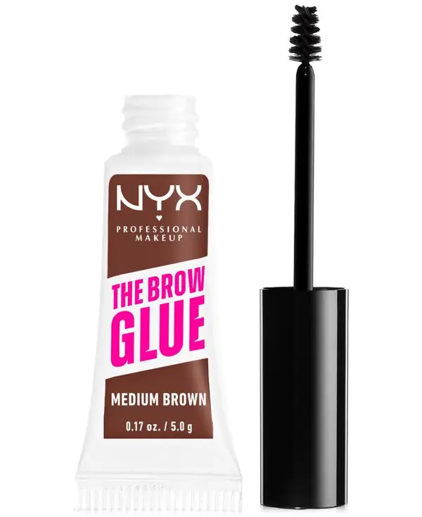 NYX PROFESSIONAL MAKEUP The Brow Glue Laminating Gel - Medium Brown