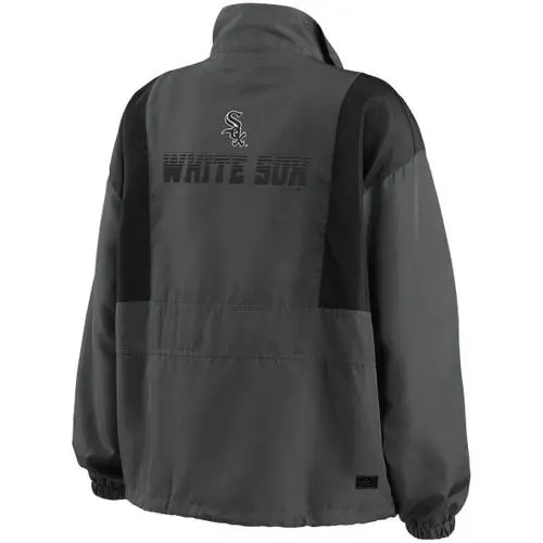 WEAR BY ERIN ANDREWS Chicago White Sox Packable Half-zip Jacket