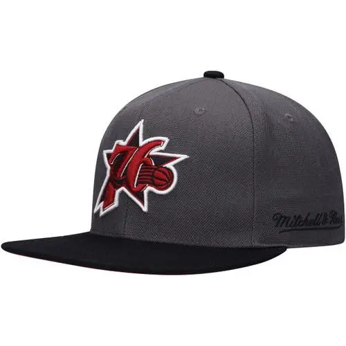 Mitchell & Ness Philadelphia 76ers Hardwood Classics 40th Anniversary Fitted Cap