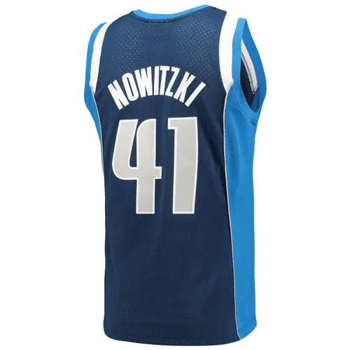 Mitchell & Ness Dirk Nowitzki Dallas Mavericks Hardwood Classics Swingman Jersey