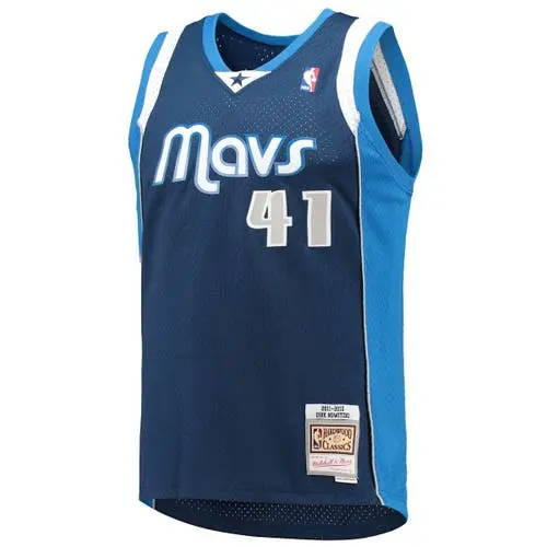 Mitchell & Ness Dirk Nowitzki Dallas Mavericks Hardwood Classics Swingman Jersey