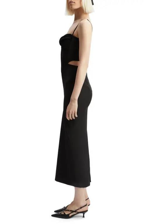 black martini dress Martini Dress is Black Taffeta main image 0